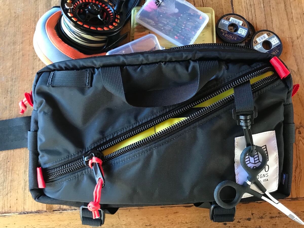 Topo Designs Quick Pack Review: A Hip Pack not only for Fly Fishermen