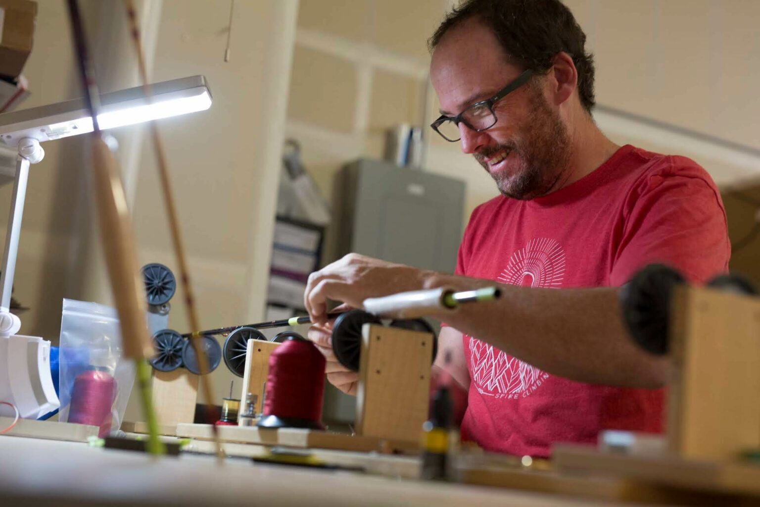 Tom Morgan Rodsmiths - One Fly Rod at a Time - The Wading List