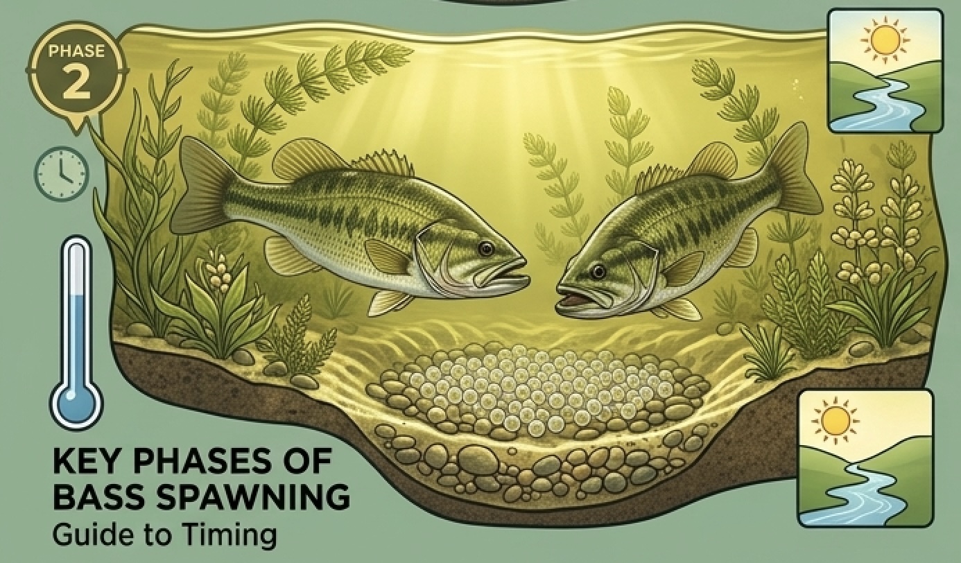 When Do Bass Spawn? An Essential Guide to Water Temp, Timing & Key ...